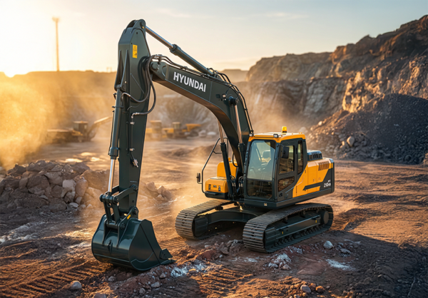 Hyundai R220LS Smart Plus Excavator - High Power Equipment Africa Pty Ltd.
